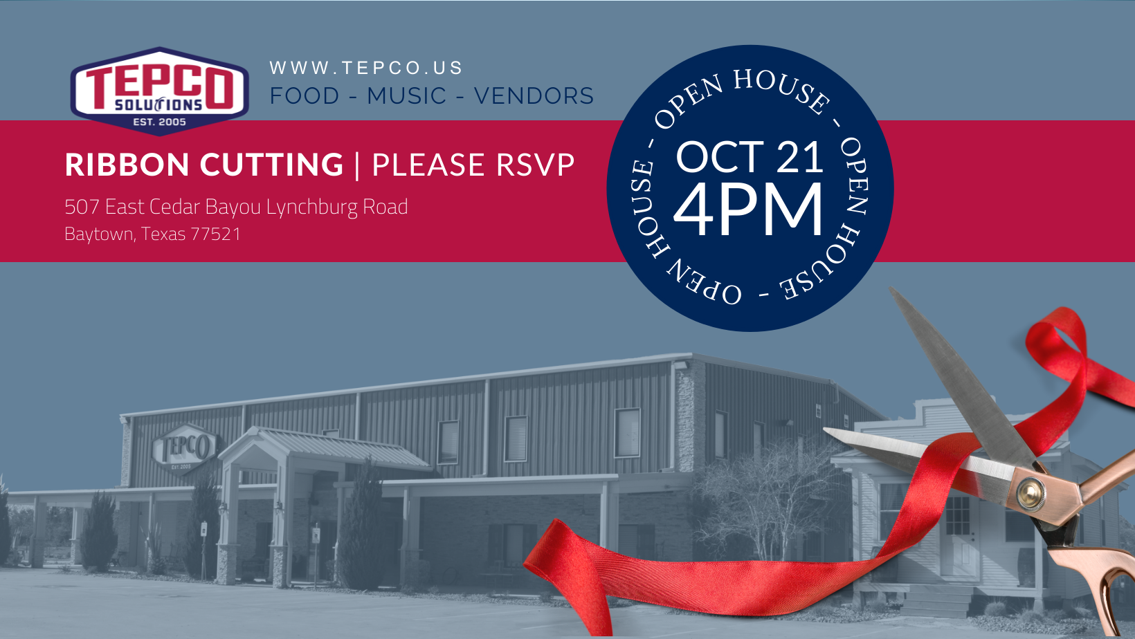 TEPCO Open House is October 21! - Tepco Solutions